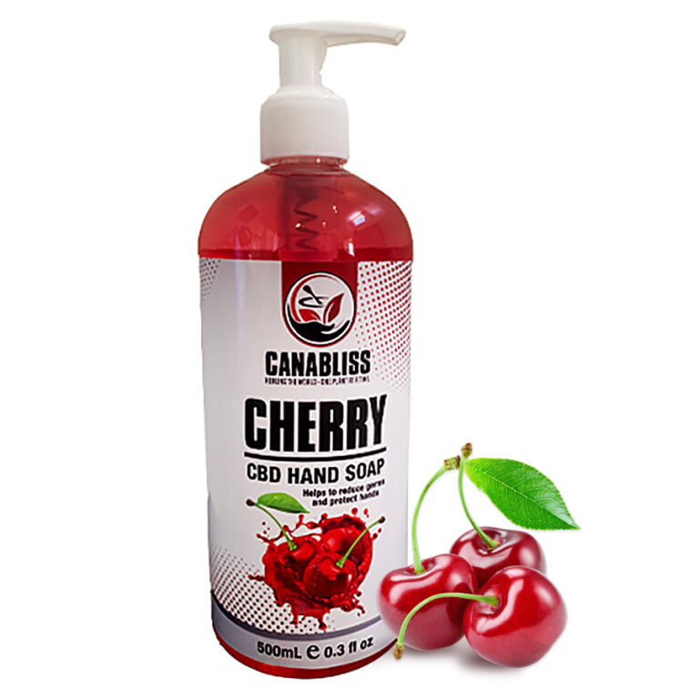 Cherry CBD Hand Soap - Cleanse Your World